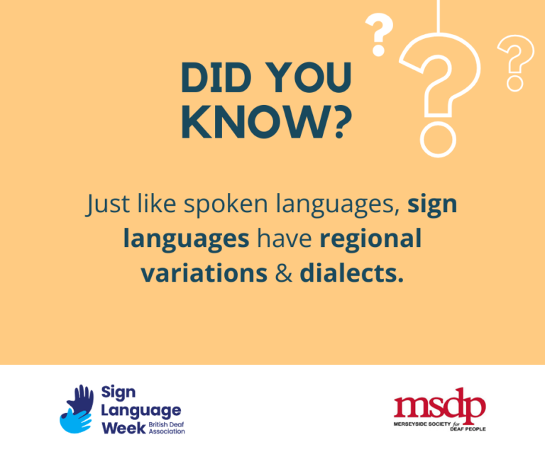 Sign Language Awareness Week 2026
